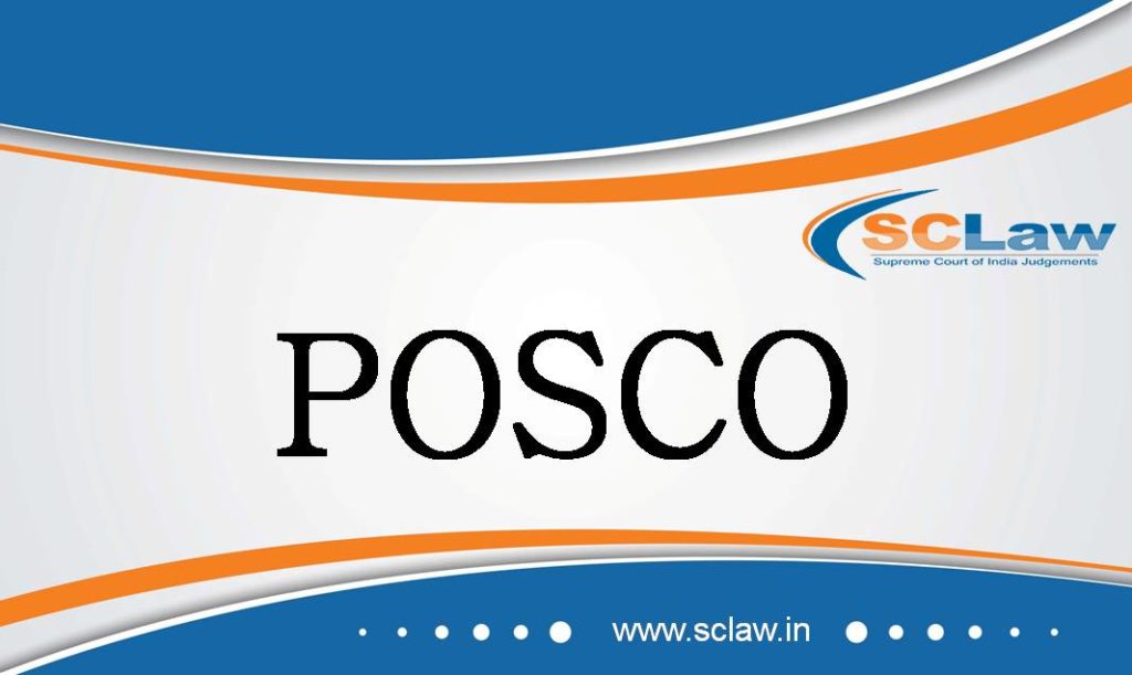 POSCO Archives - Supreme Court of India Judgements